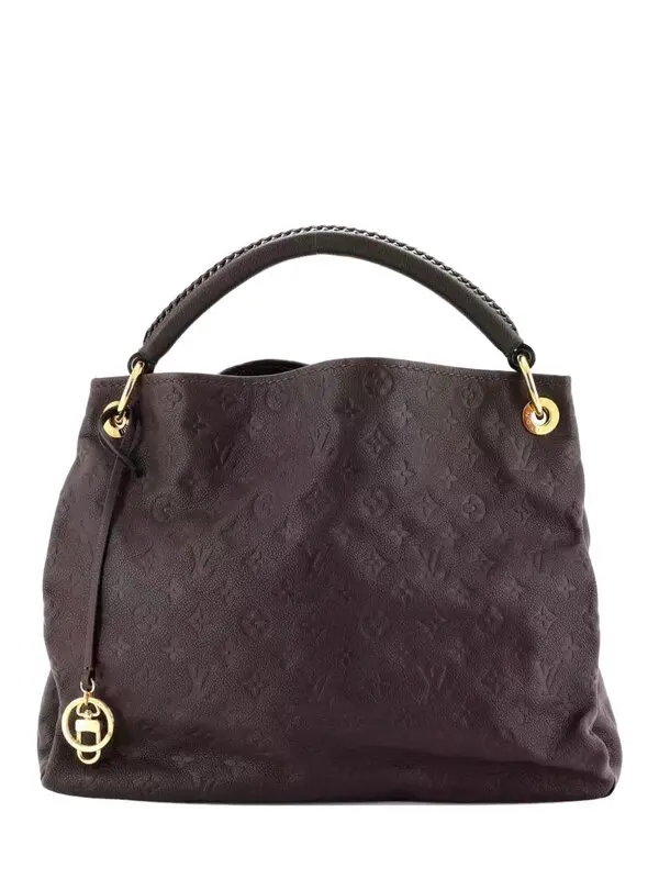 LOUIS VUITTON Artsy Handbag Monogram Empreinte Leather Mm - Brown