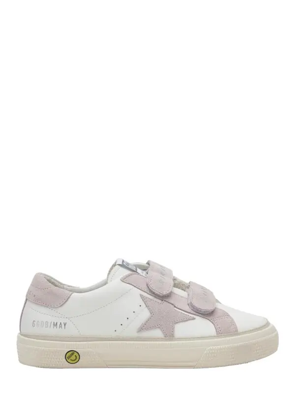 GOLDEN GOOSE May School Sneakers - White