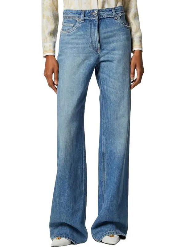 Versace Medium Boyfriend Jeans - Blue