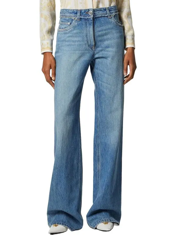 Versace Medium Boyfriend Jeans - Blue