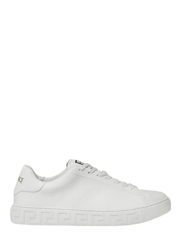Versace Greca Nylon Sneakers - White