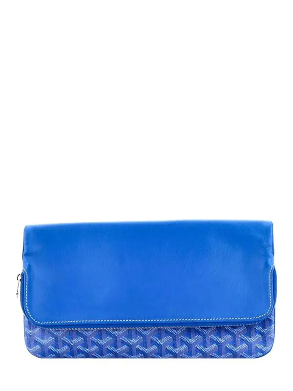 GOYARD Saint Marie Clutch Coated Canvas - Blue