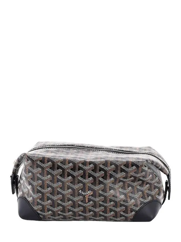 Goyard 25 Boeing Trousse De Toilette Pouch - Black