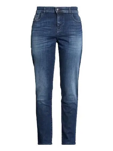 Emporio Armani Cotton-elastane Jeans - Blue