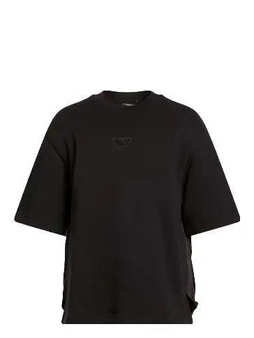 Emporio Armani Cotton Sweatshirt - Black