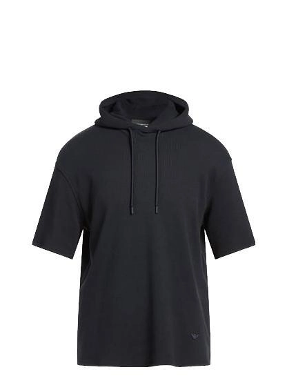 Emporio Armani Cotton, Polyester, And Elastane T-shirt - Navy