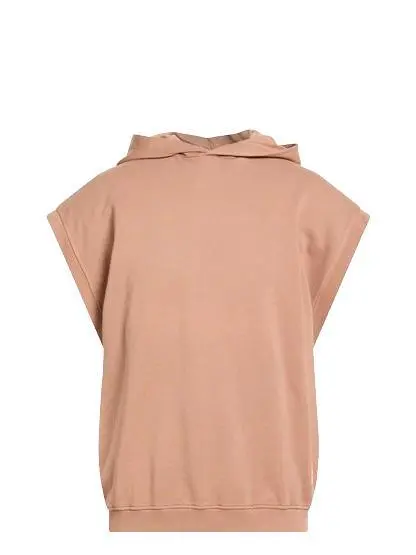 Emporio Armani Cotton Sleeveless Sweatshirt - Camel