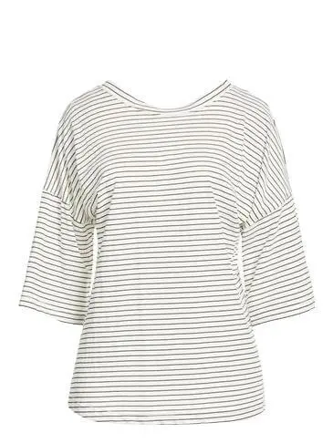 SHIRTAPORTER Striped Jersey T-shirt - Black