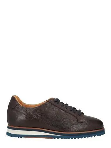 Sutor Mantellassi Pebbled Leather Sneakers - Brown