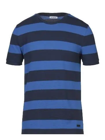 BIKKEMBERGS T-shirt Size Modal, Cotton, Elastane - Blue