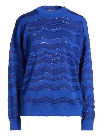 Missoni Knitted Crewneck Sweater - Blue