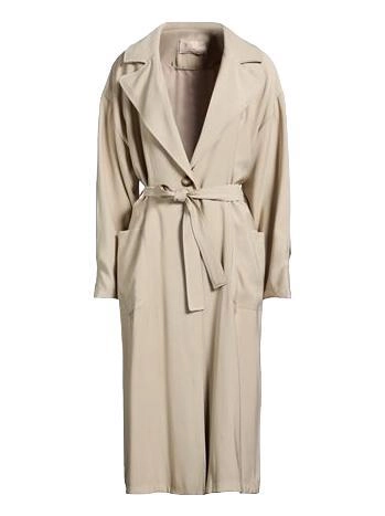 KAOS Twill Overcoat - Beige