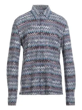 Missoni Shirt Size Cotton, Viscose - Navy