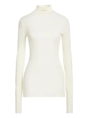 JIL SANDER Top Ivory Silk - White