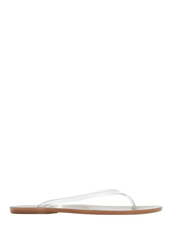 Christopher Esber Jo Flip Flops - Clear