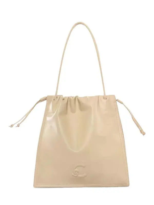 COCCINELLE Large Dulse Drawstring Tote Bag - Neutrals