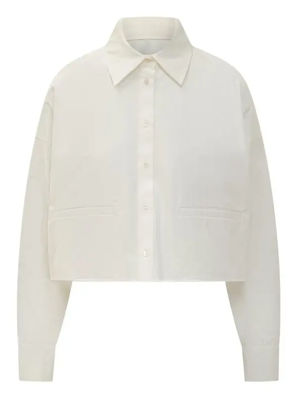 Max Mara Cotton Poplin Shirt - White