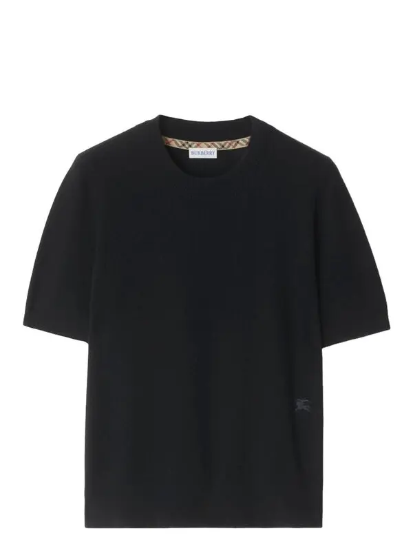 Burberry Cashmere Blend Top - Black