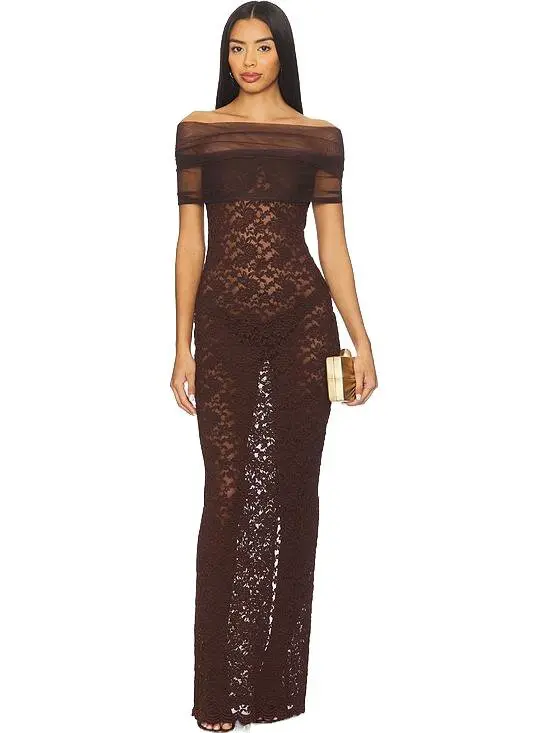 Arcina Ori Milana Dress - Chocolate
