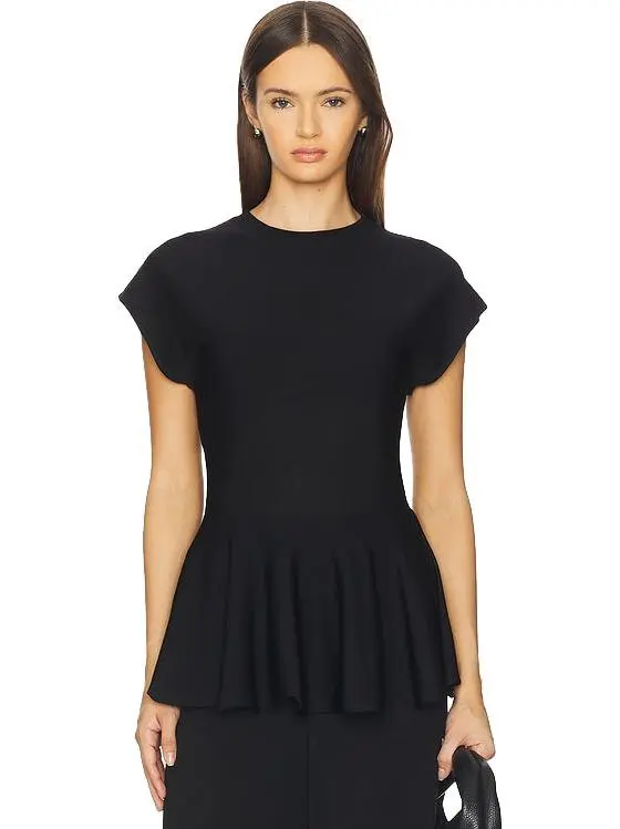 HERSKIND Sean Knit Blouse - Black
