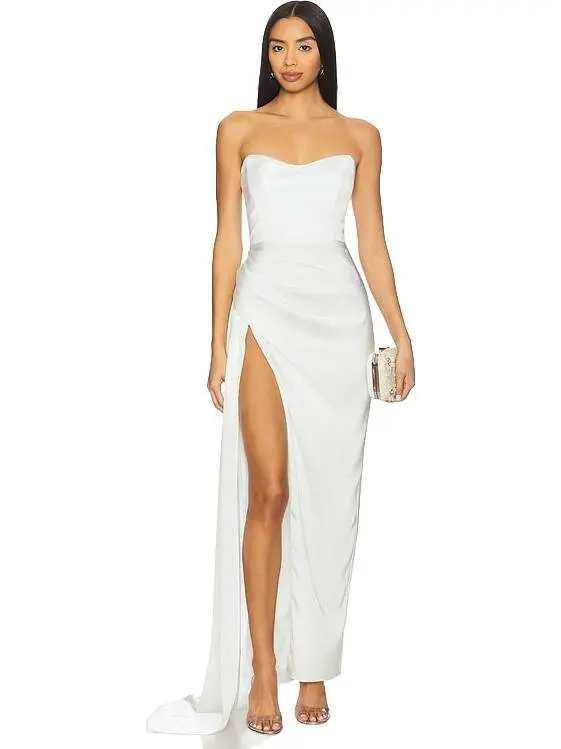 Katie May Bita Gown - Ivory