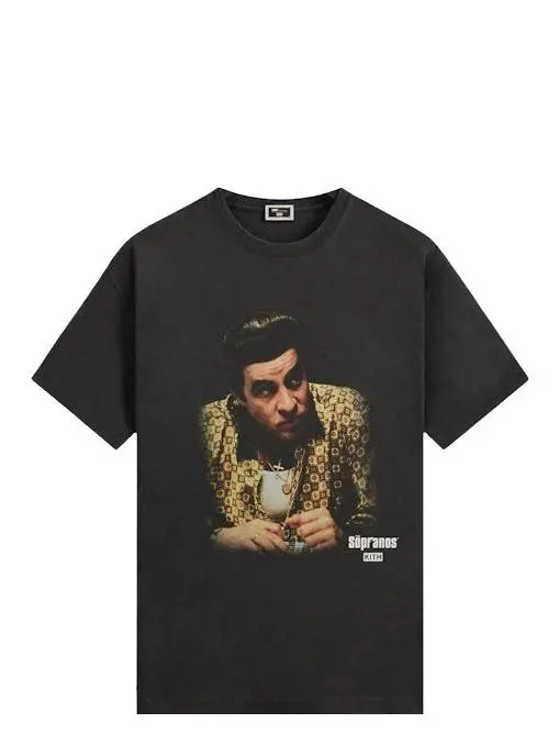 Kith X The Sopranos Silvio Vignette Vintage Tee Shirt - Black