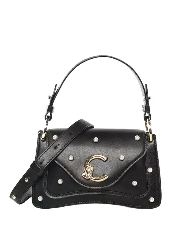 COCCINELLE Mini C-me Studded Tote Bag - Black