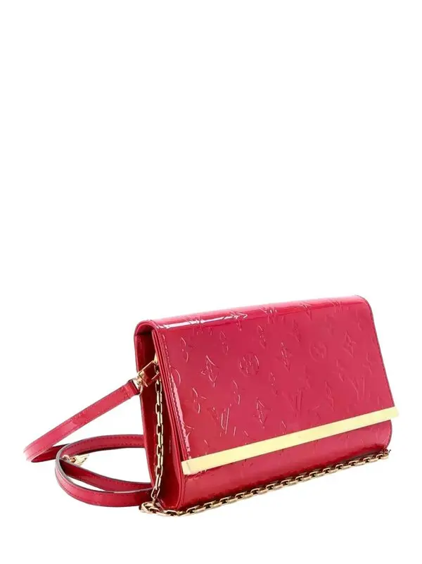 LOUIS VUITTON Ana Monogram Vernis Clutch Bag - Pink