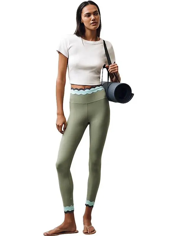 Beach Riot Stacy Leggings - Light Green