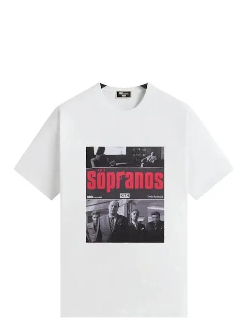 Kith X The Sopranos Family Redefined Vintage Tee Shirt - White
