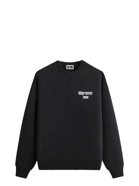Kith X The Sopranos Bada Bing Nelson Crewneck Sweatshirt - Black