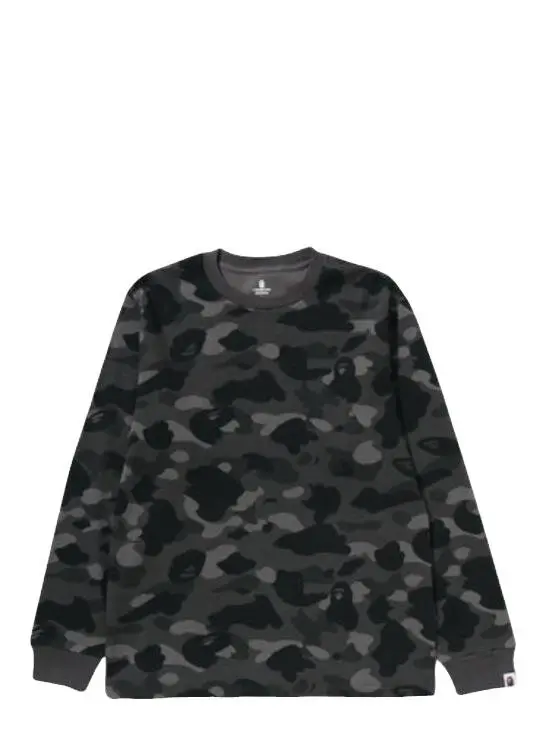 A BATHING APE Camo Thermal Lt Underwear - Black