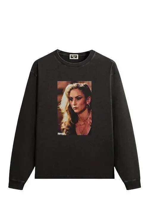 Kith X The Sopranos Adriana Vintage Long Sleeve Tee Shirt - Black