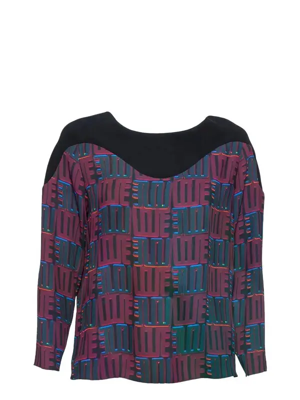Kenzo Logo-print Top - Black