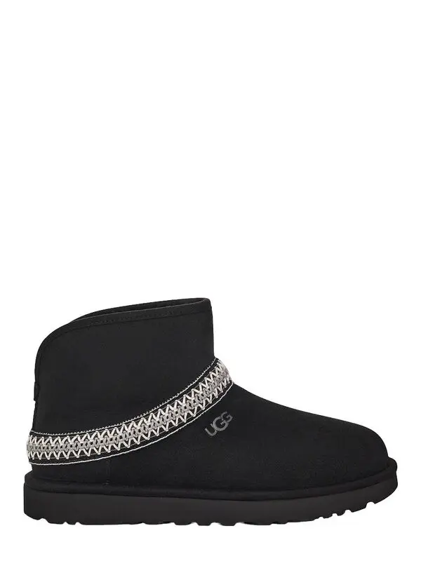 UGG Classic Mini Crescent Boot - Black