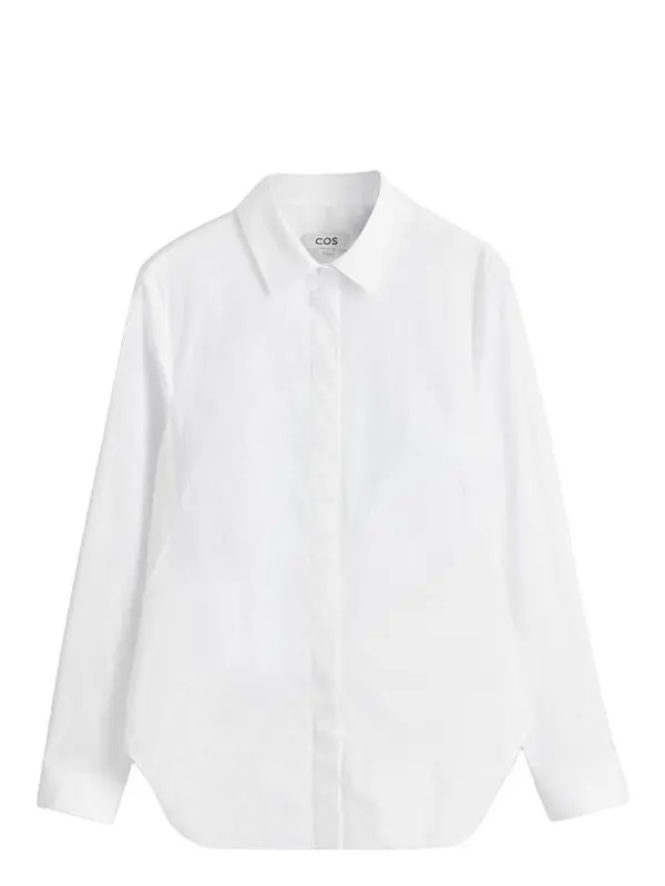 Cos Classic Cotton Shirt - White