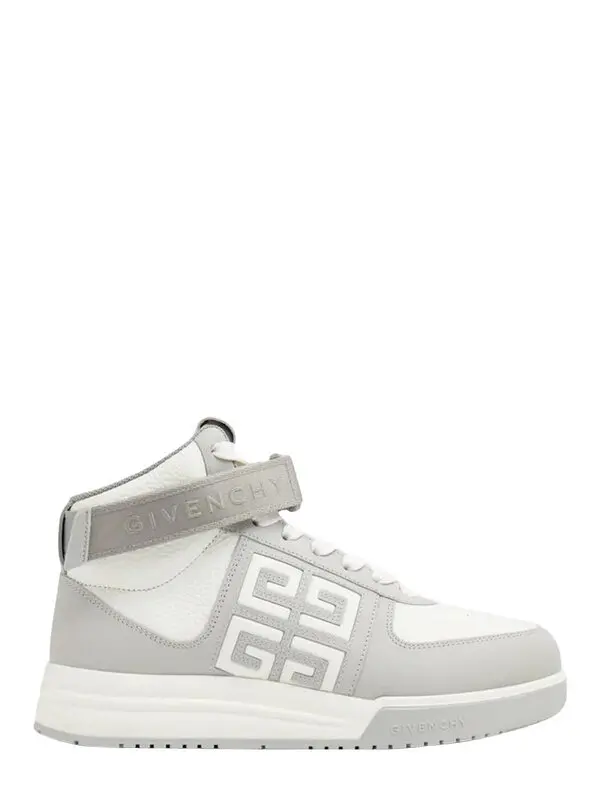 Givenchy G4 High Top Sneakers - Grey/white