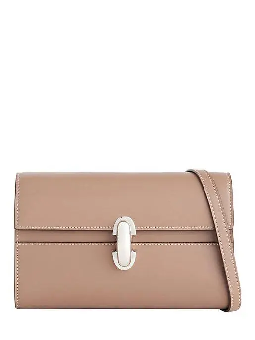 Savette Symmetry Mini Shoulder Bag - Taupe