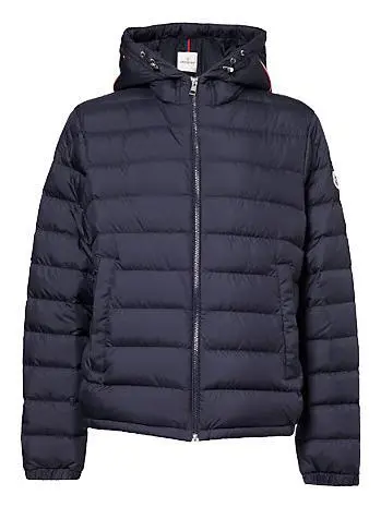 Moncler Vermeille Hooded Shell-down Jacket - Blue