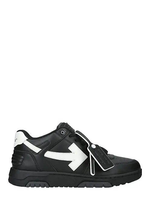 Off-White Out Of Office Leather Low-top Trainers - Blk/white