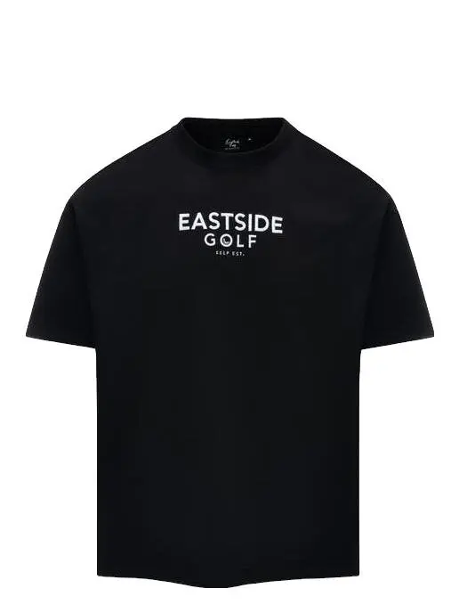 EASTSIDE GOLF Ace Embroidered T-shirt - Black