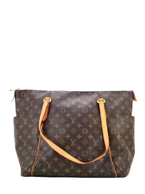 LOUIS VUITTON Totally Handbag Monogram Canvas Gm - Brown
