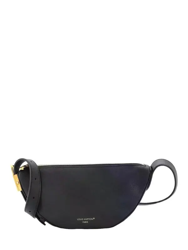 LOUIS VUITTON Leather Bumbag - Black