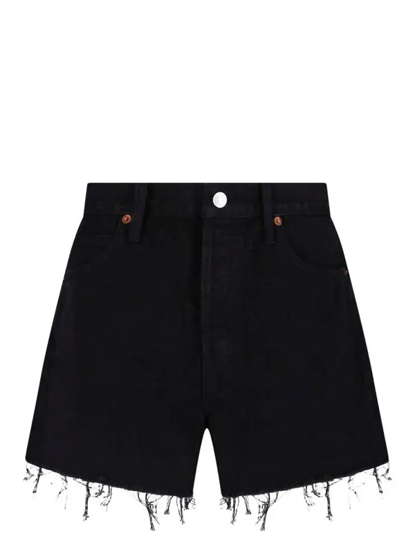 DUNST Denim Shorts - Black