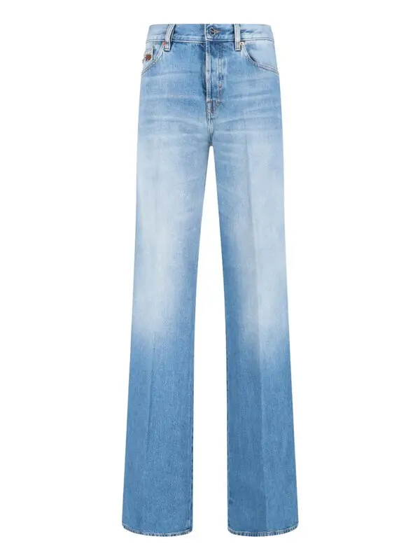 Gucci Horsebit Straight Jeans - Blue