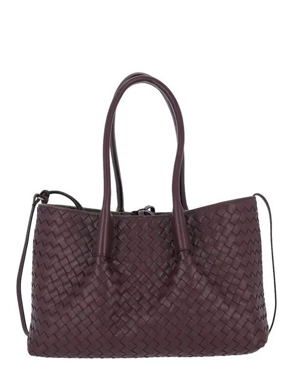 Bottega Veneta Pinacoteca Medium Handbag - Red