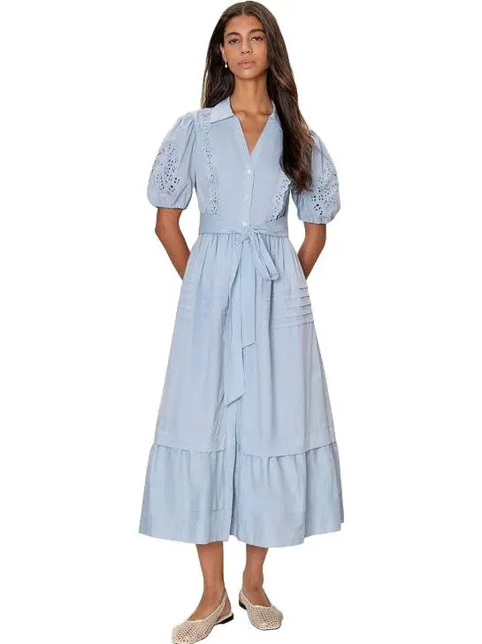 Rebecca Taylor Lorelai Shirt Dress - Chambray