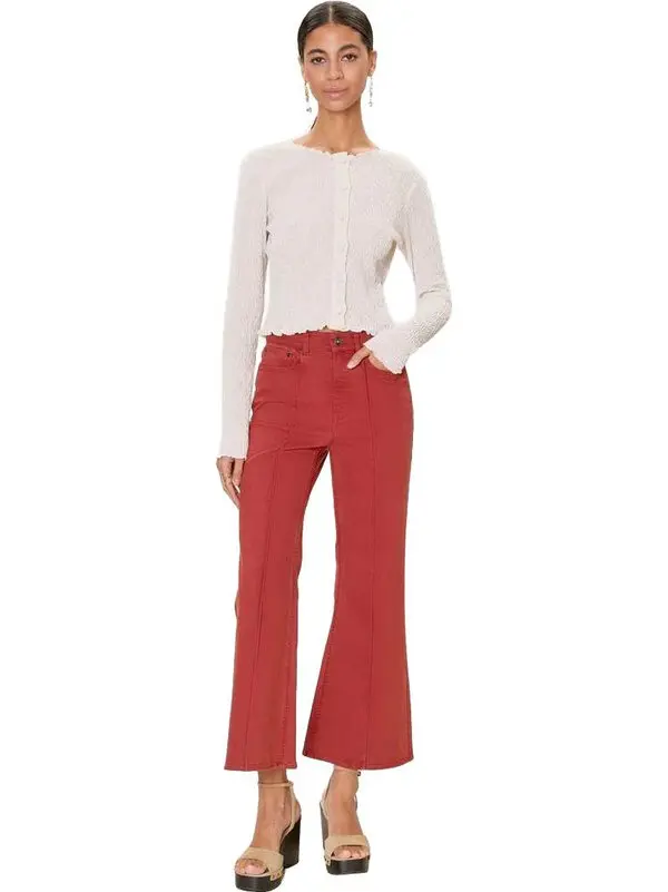 Rebecca Taylor Taryn Knit Cardigan - Cream