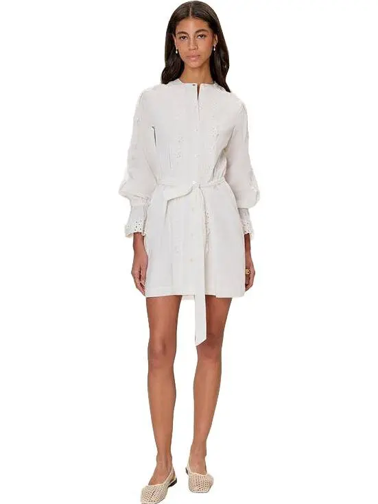 Rebecca Taylor Lorelai Tunic Dress - Ivory