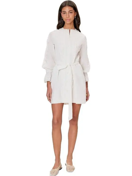Rebecca Taylor Lorelai Tunic Dress - Ivory